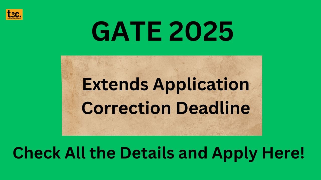 GATE 2025: IIT Roorkee Extends Application Correction Deadline to 20th ...