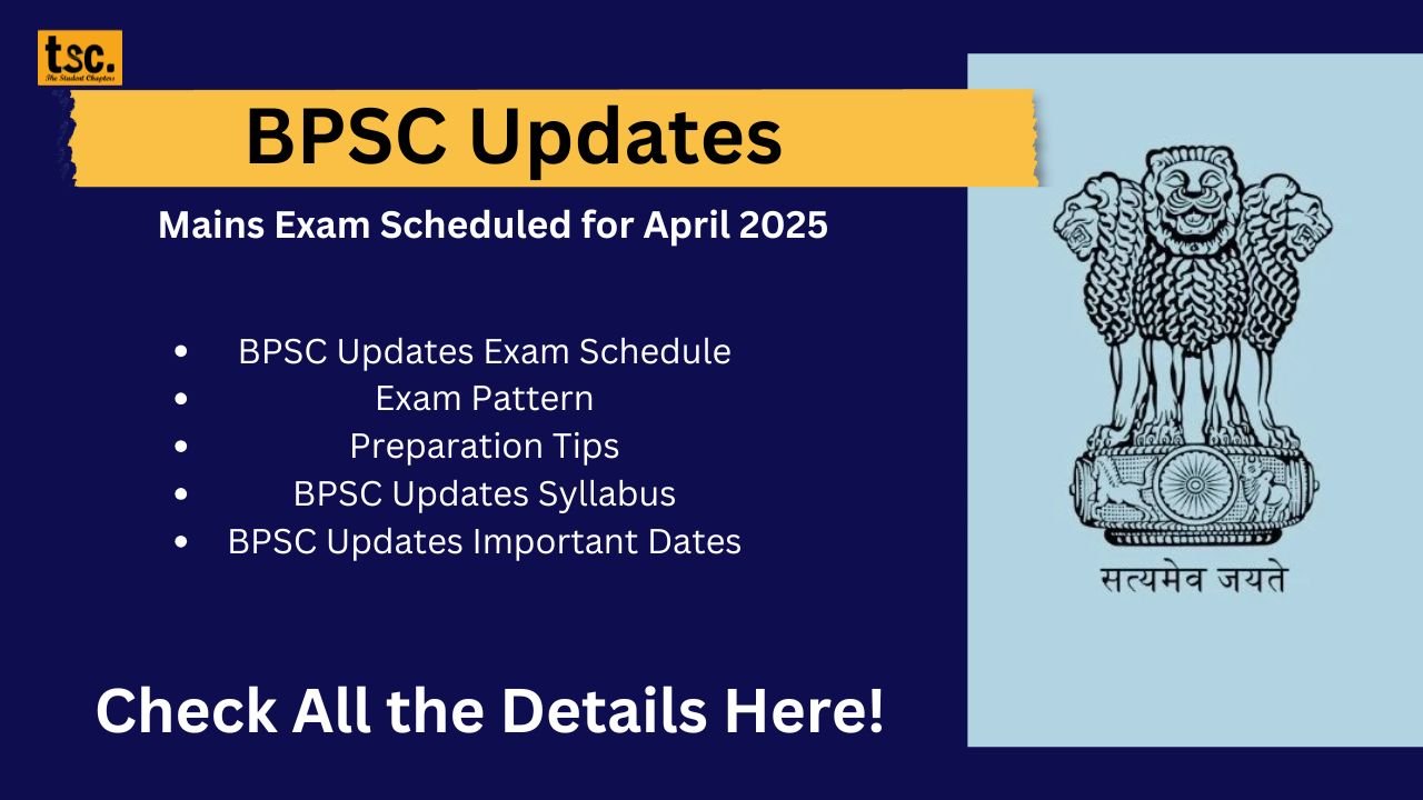 BPSC Updates: Mains Exam Scheduled for April 2025 Check All the Details ...