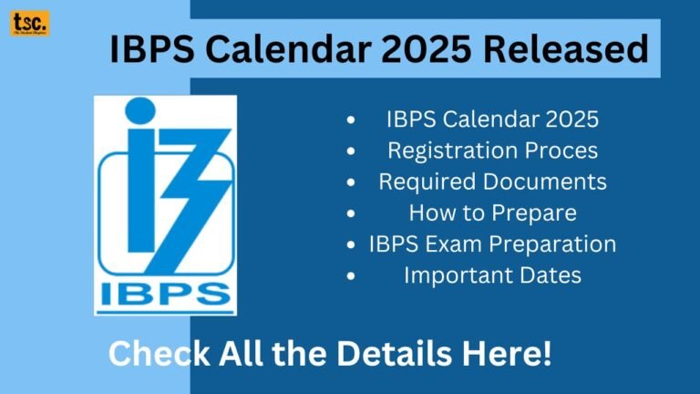 IBPS Calendar 2025 Released: Your Guide to Upcoming Bank Exams! Check ...