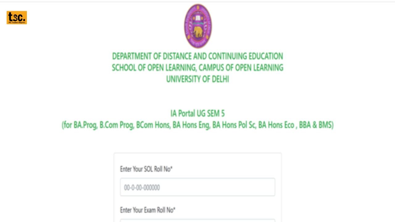 DU SOL Result 2025 Declared: Check UG 5th Semester Results Here ...