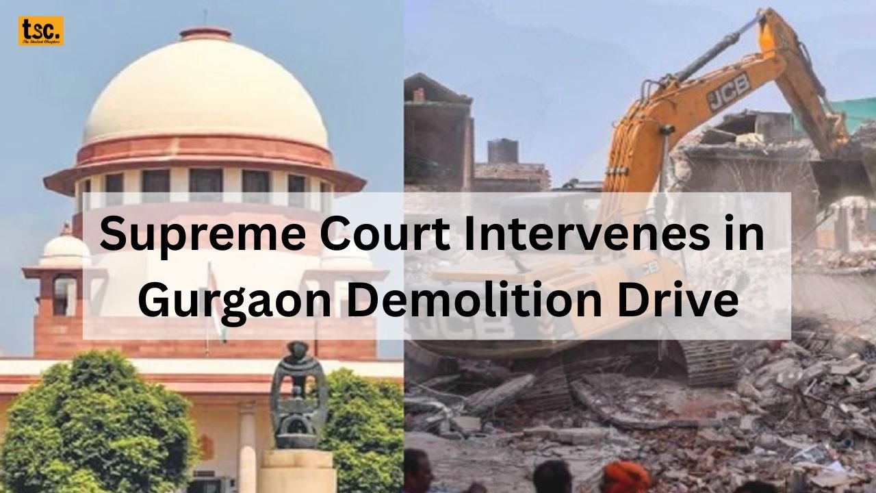Public Wins! Supreme Court Intervenes in Gurgaon Demolition Drive! New ...
